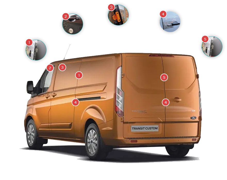 Secured Van | Security Locks for Vans | Van Deadlock Bristol